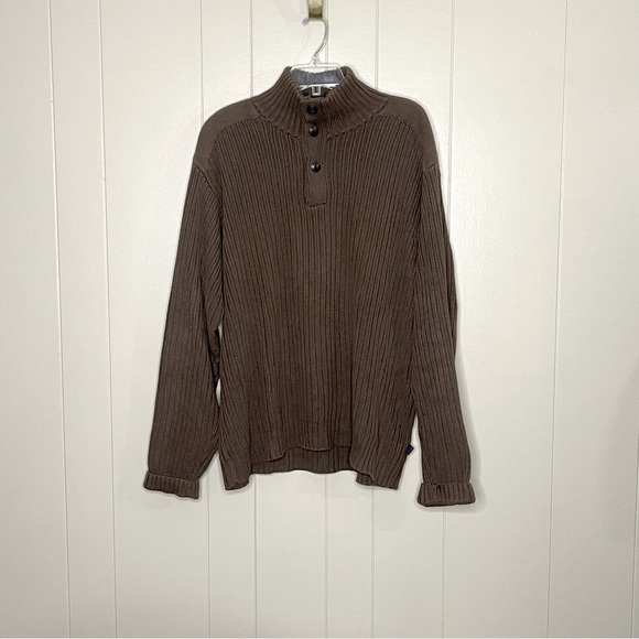 Timberland | Sweaters | Timberland Knit Quarter Button Down Heavy ...